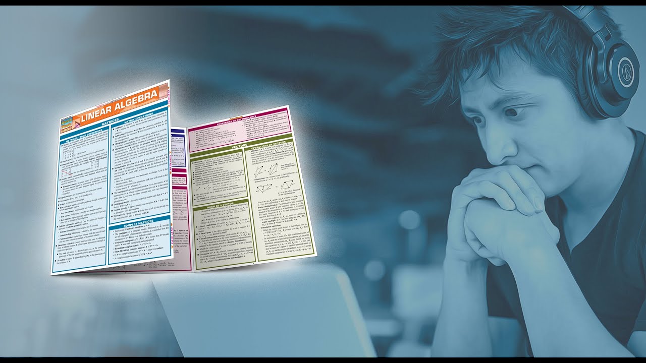 QuickStudy | Linear Algebra Laminated Study Guide