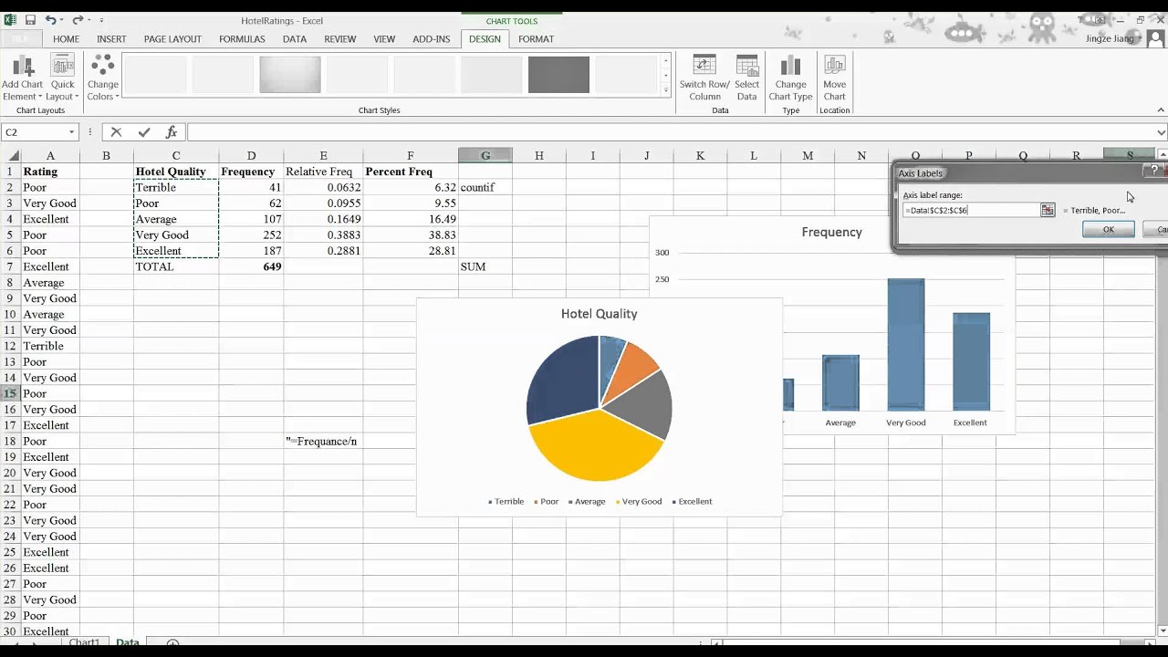Chapter 2: Pie Chart -Excel