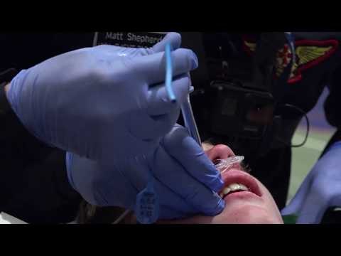 Australian MICA Flight Paramedic Matt performing paediatric rapid ...