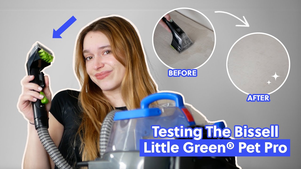 I Tried the $165 Bissell Little Green Pet Pro Portable Carpet Cleaner (Full Review) | Take My Money