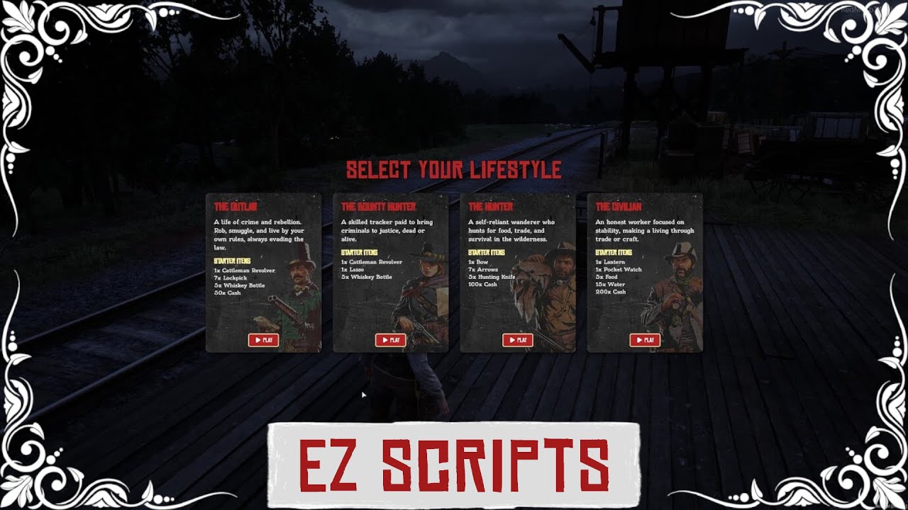 Ez_LifeStyle | [FREE] [VORP] Life Style - RedM Releases - Cfx.re Community