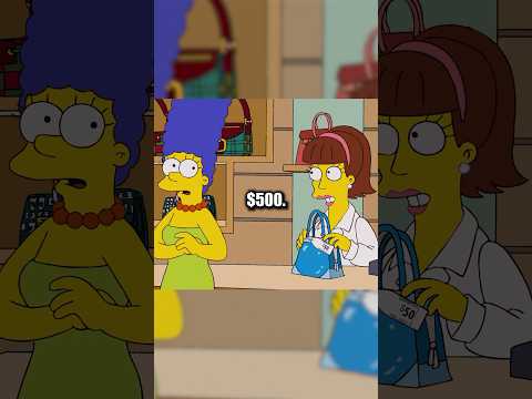 Marge Buys An Expensive Bag #shorts #simpsons