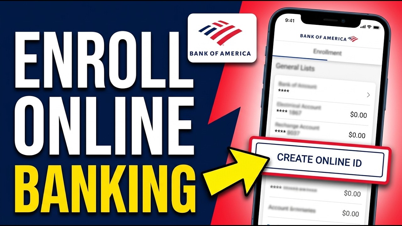 HOW TO ENROLL IN BANK OF AMERICA ONLINE BANKING 2026 (Right Way)