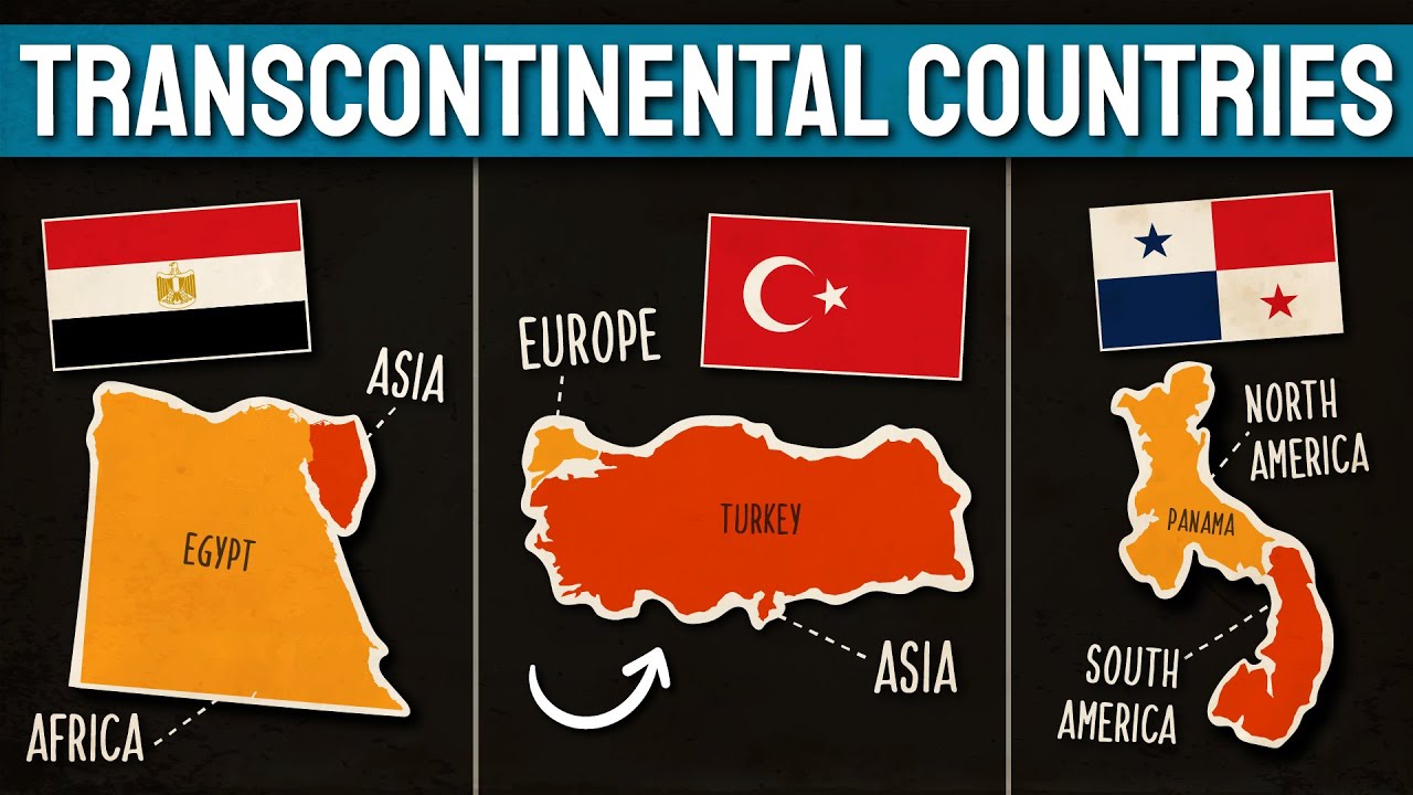 Countries That Are Transcontinental
