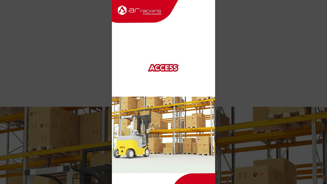 📦 Adjustable Pallet Racking | How does it work? #warehousing #logistics
