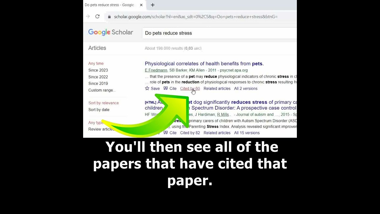 How To Find The Literature In Your Field With Google Scholar