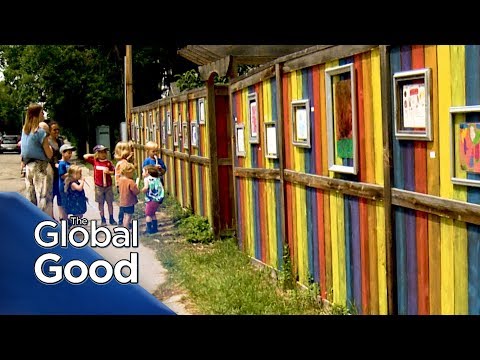 The Global Good | Creative kids brighten communities and feed the homeless ????