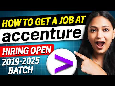 How To Apply For Job At Accenture? | Accenture Hiring Process (Freshers)