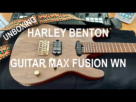 Unboxing Harley Benton Guitar MAX Fusion Signature WN
