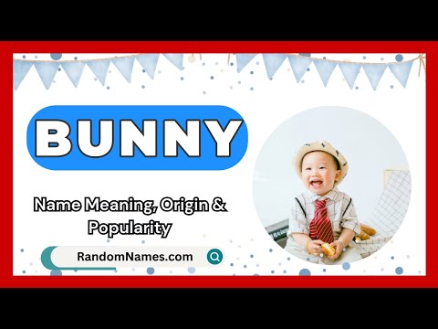 Bunny - Baby Boy Name Meaning, Origin & Popularity - RandomNames.com