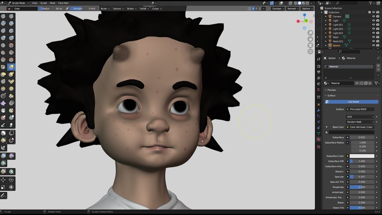 oc sculpt sketch