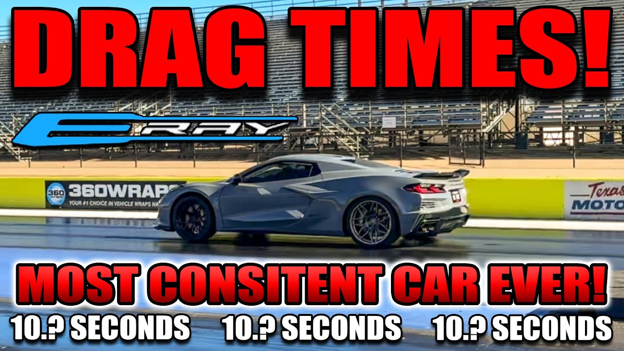 Exploring The Speed And Consistency Of The C8 E Ray At The Drag Strip 1348