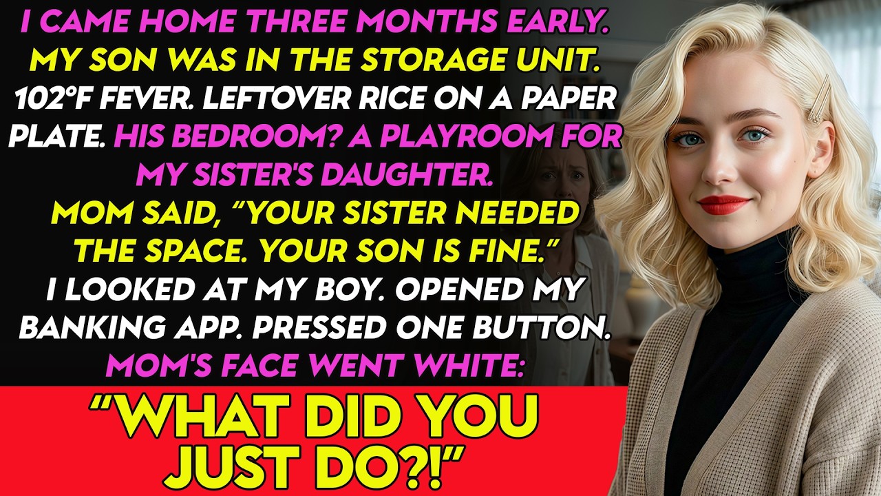 My Parents Gave My Son's Room to My Niece While I Sent $5,000 a Month—I Found Him with a Fever