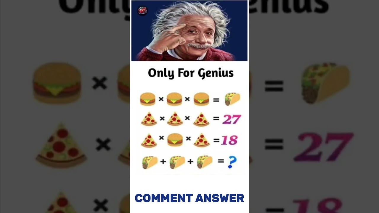 Only 1% of Geniuses Solved This Mind Trap 🧠