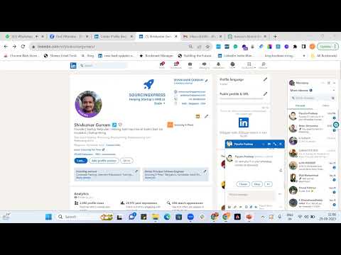 LinkedIn Profile optimization and create Talent Intel on Free LinkedIn.com