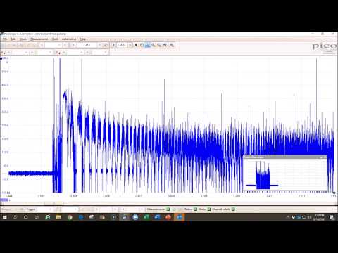 Testing a Battery, Starting System, & Charging System Using a Lab Scope