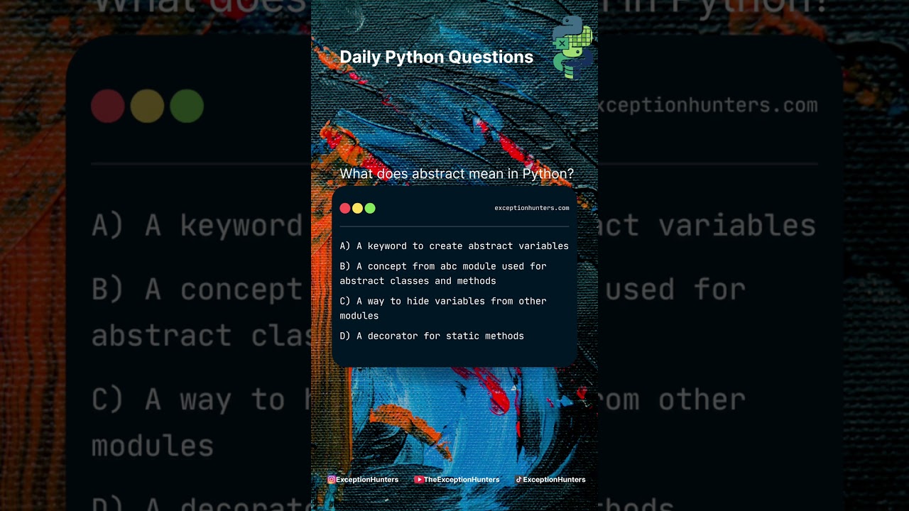 👨‍💻 Python Quiz Time! #programming #python #quiz