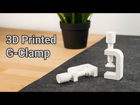 G-Clamp fully printable by joehann - Thingiverse