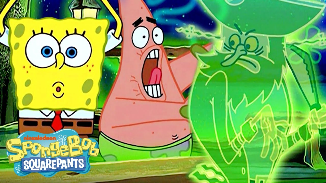 SpongeBob & Patrick Face the Flying Dutchman! | Full Scene | SpongeBob