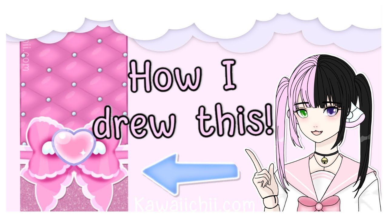 Magical Girl Bow Mobile Wallpaper Speedpaint. Part 2