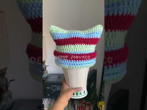 Crochet Dream Cat Beanie | Jonvxco