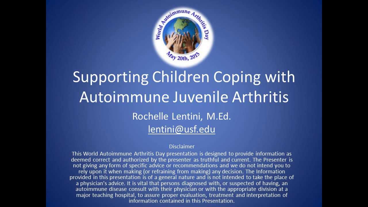 Supporting Children Coping with Juvenile Arthritis