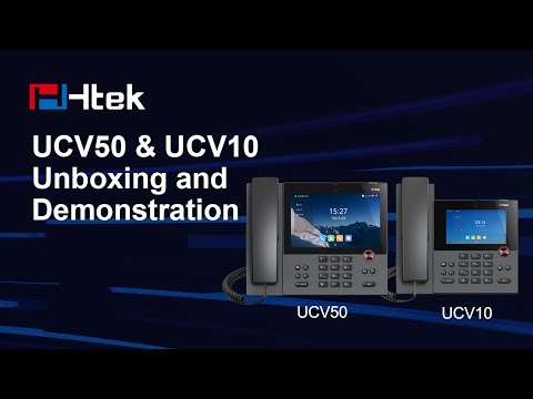 UCV50&UCV10 Unboxing and Demonstration