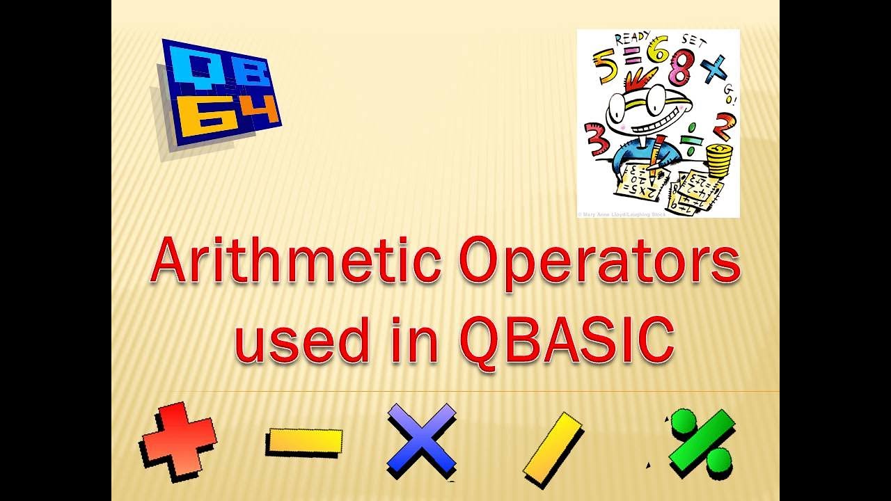 Arithmetic Operators Used in QBASIC #QBASIC, #BASIC, #Computer Programming, #Programming