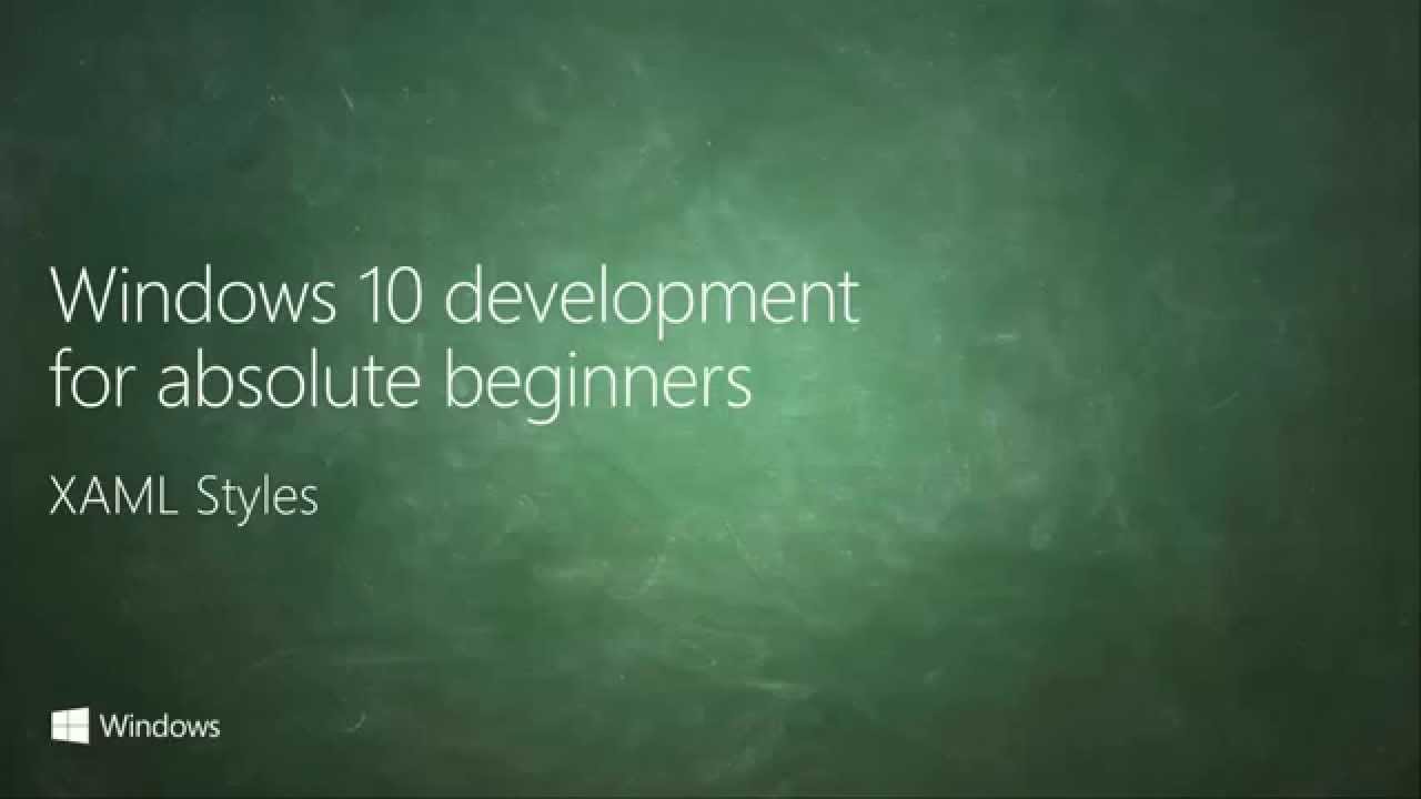 UWP 028 | XAML Styles
