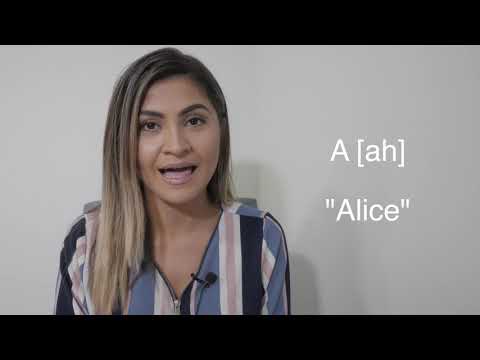 SPELL your name in French - LESSON 1