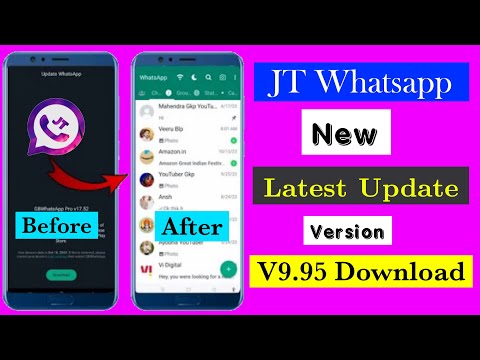 How To Update JTWhatsapp Latest Version v9.95 | How to Update JTWhatsApp to Latest Version 2024