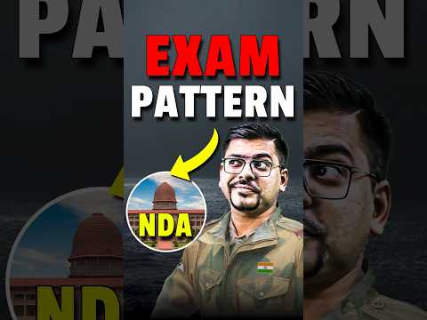 NDA Exam Pattern 😃🤩 #shorts #education #nda #defence #army #navy #airforce #learning