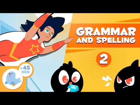🧠✍️ SPELLING and GRAMMAR Rules for Kids 📚 Compilation 2