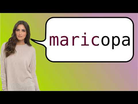 How to say 'Maricopa' in French?