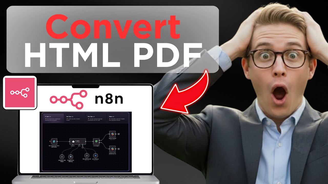 How To Convert HTML To PDF In n8n In Under 2 Minutes (Tested)