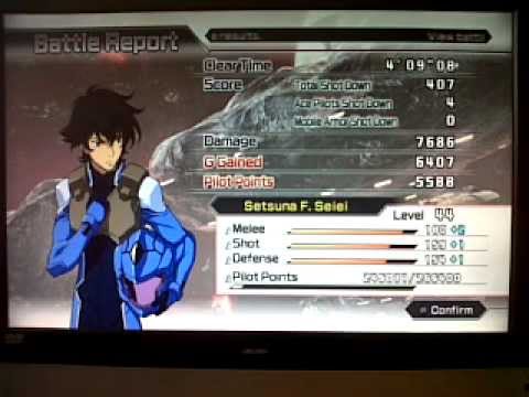 DWG3: Memorial Mission - 100 Missions Cleared Commemoration Battle! - Setsuna F. Seiei