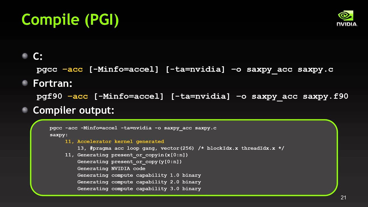 Getting Started with OpenACC Larkin Part I
