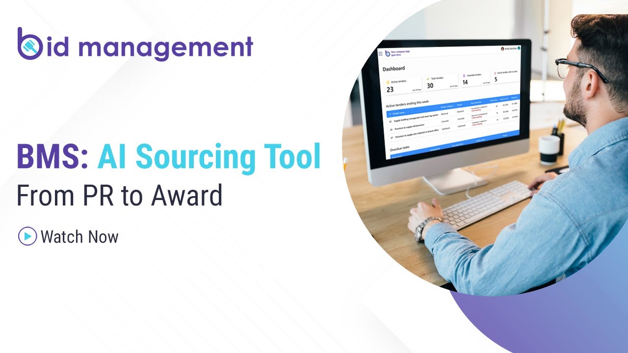 Bid Management Software – Streamline PR to Award in One Centralized Sourcing Platform