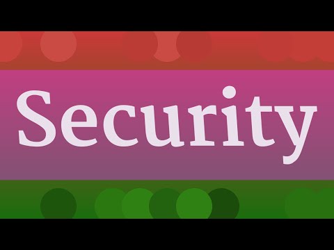 SECURITY pronunciation • How to pronounce SECURITY