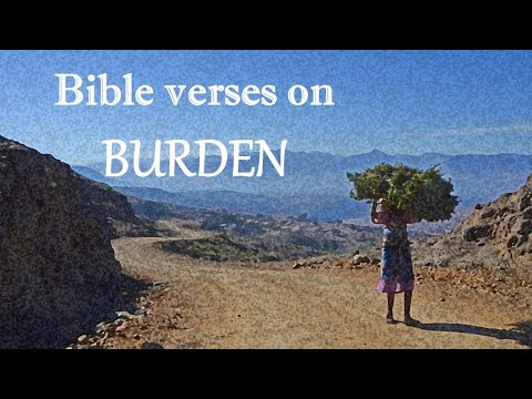 Bible Verses on Burden