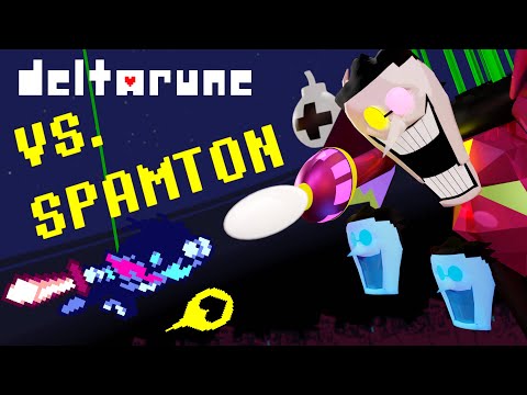 SPAMTON'S BIG SHOT (Deltarune Fight Animation)