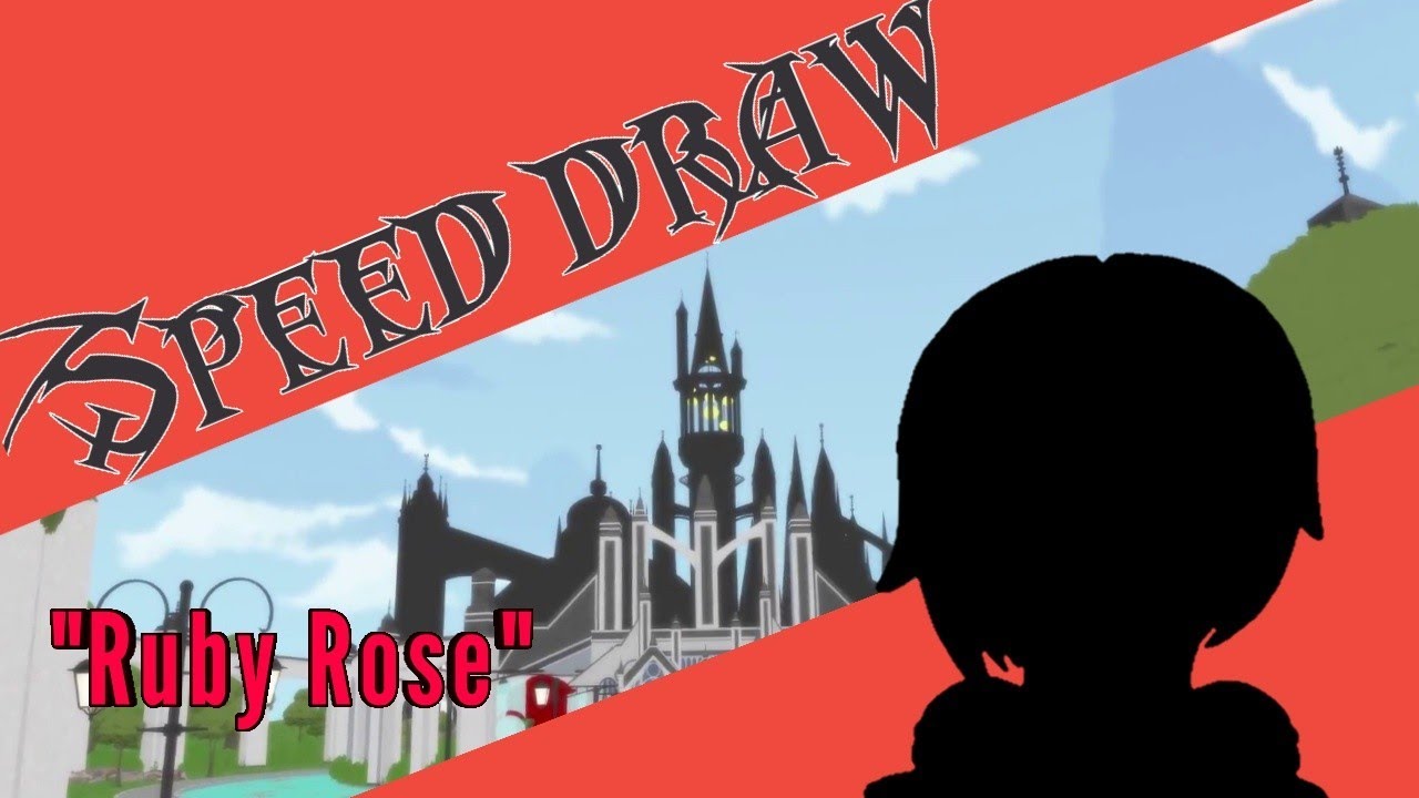 Lets Draw: Ruby Rose. (RWBY Speed Draw)
