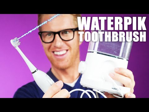 Dentist Reviews Electric WATERPIK SONIC FUSION TOOTHBRUSH: Water Flosser Toothbrush that Flosses!