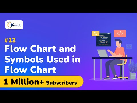 What is flow chart and what are symbols used in flow chart in C programming - C Programming