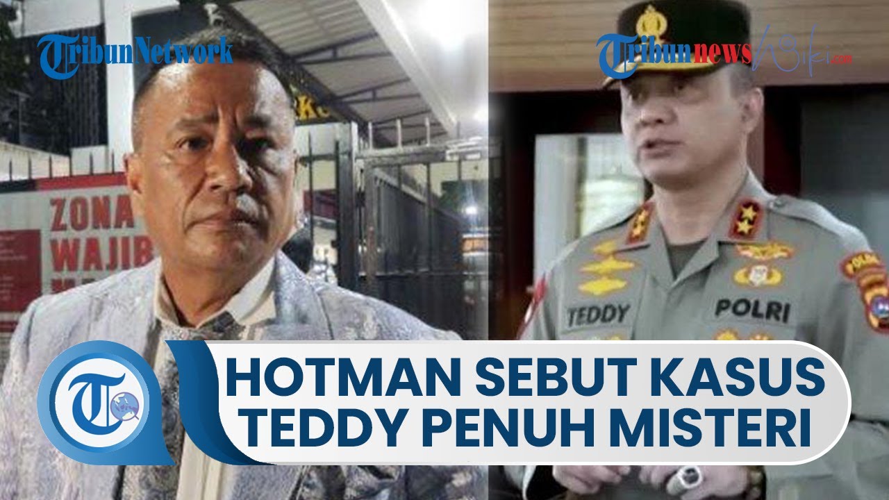 Hotman Paris Sebut Kasus Irjen Teddy Minahasa Penuh Misteri: Kariernya ... Hotman Paris Sebut Kasus Irjen Teddy Minahasa Penuh Misteri: Kariernya ...
