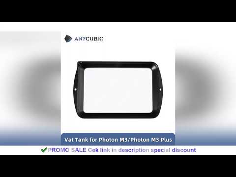 ANYCUBIC UV Resin Vat Tank for Photon M3/Photon M3 Plus/M3 MAX 3D Printers Accessories Material Rack