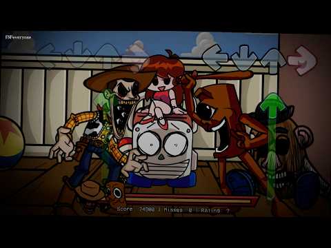 FNF Woody.EXE vs Tung Tung Tung Sahur MEME sings My New Plaything | ToyStory.EXE x BRAINROT ANIMALS