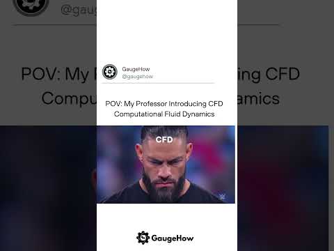 Intro to CFD 💀 Computational fluid dynamics #meme