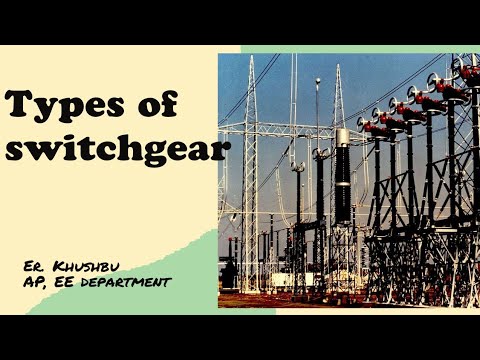 Types of switchgear #electricalengineering #rpiitcollege