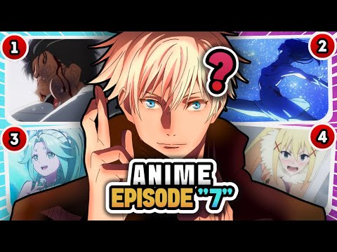 🎥 Can You Guess the Anime From EPISODE 7 Alone? 🔥 Anime Quiz